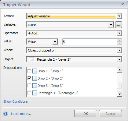 Drag and Drop Questions: Assigning Points to the Correct Answer