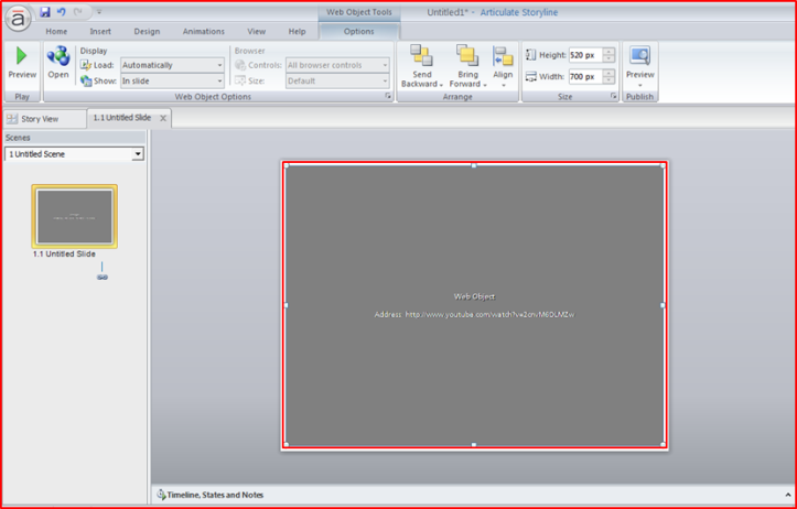 How to Insert YouTube Videos in Articulate Storyline