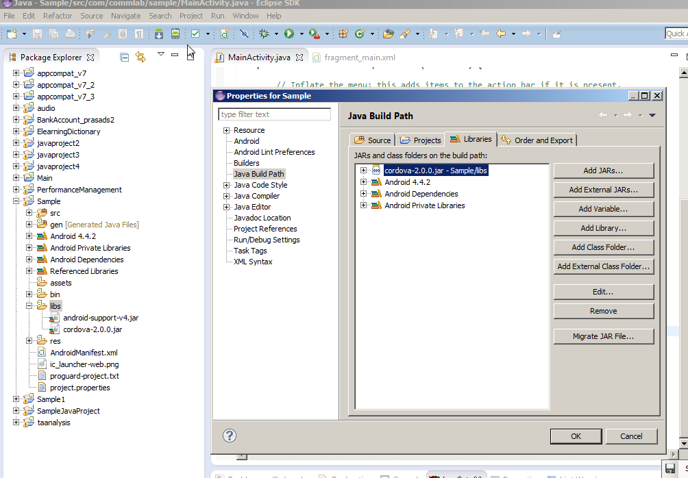 How to Setup PhoneGap and Create Sample Android App?