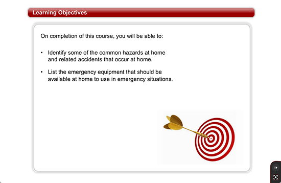 E-learning GUI: Examples to Make it Learner-friendly
