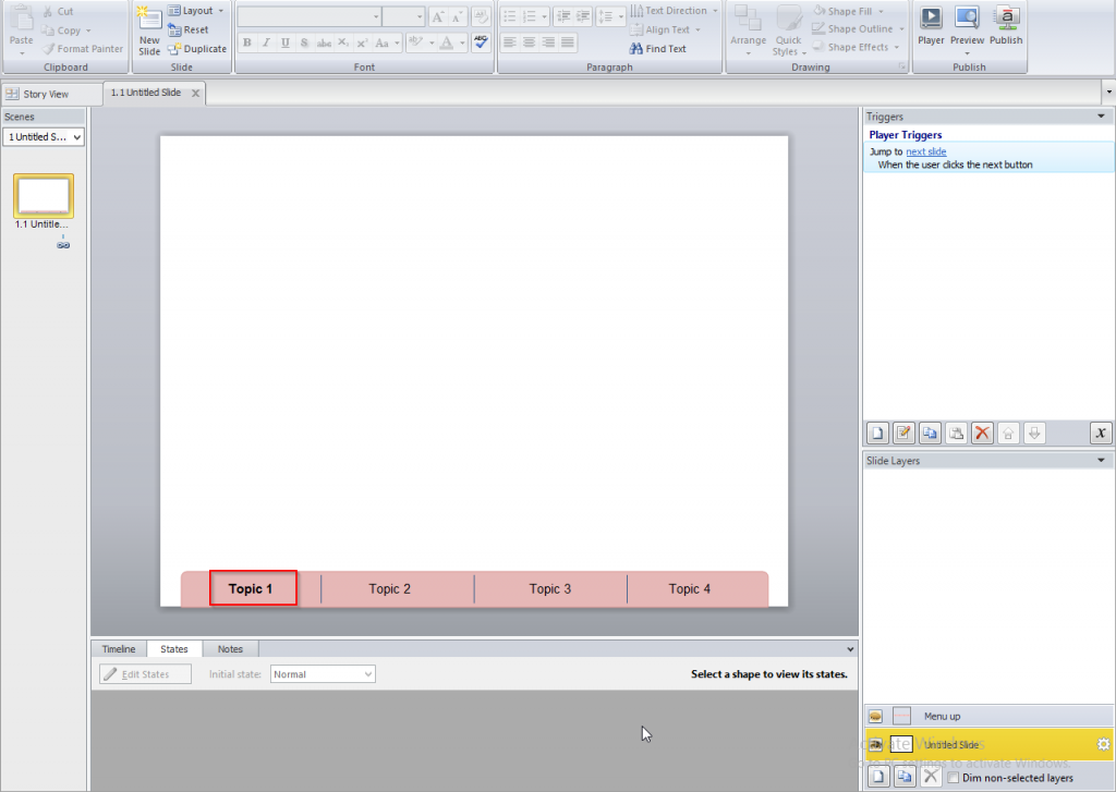 Articulate Storyline: How to Create an Interactive Menu