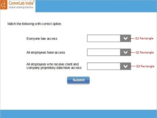 Customizing the Drop Down Assessment in Articulate Storyline