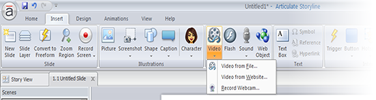 3 Ways of Adding Videos in Articulate Storyline