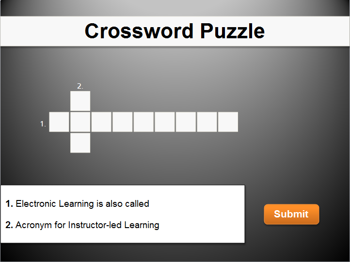 How to Create a Crossword Puzzle with Articulate Storyline