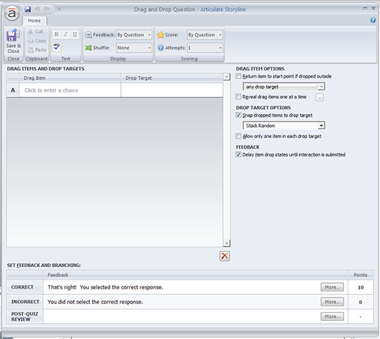Types of Quiz Questions in Articulate Storyline