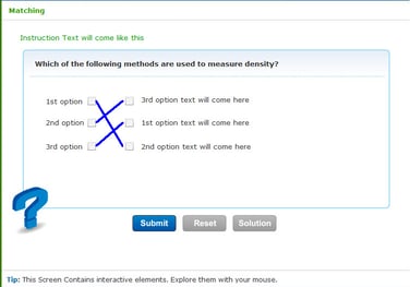 Elearning Formative Assessments: Question Types and Tools