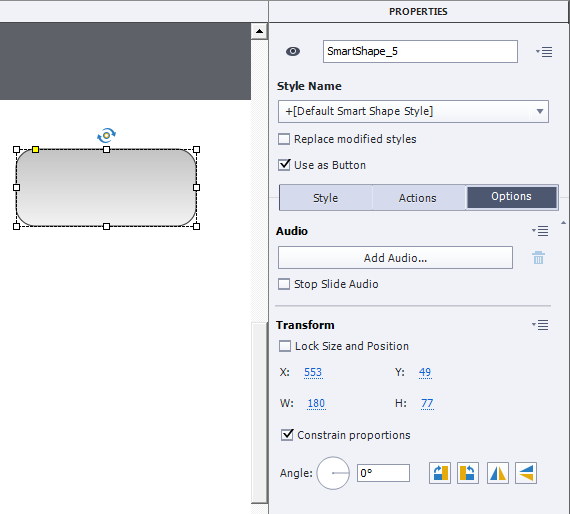 How to Use Smart Shapes in Adobe Captivate 8?