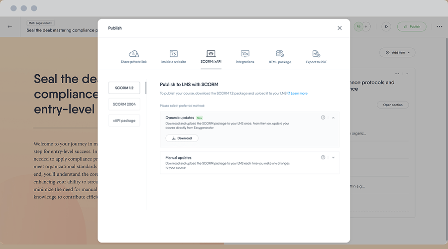 How to Design Interactive eLearning at Scale with Easygenerator