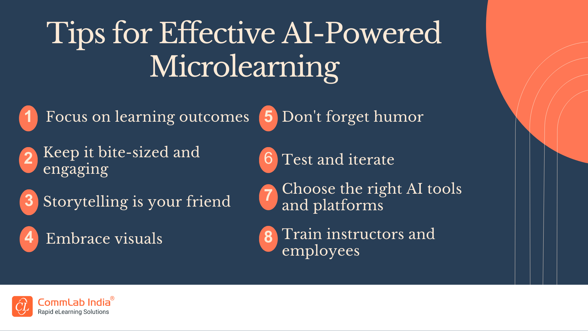 MicroLearning and AI - Design Tips and the Best AI Tools