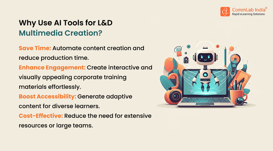7 AI Multimedia Creation Tools for Learning and Development