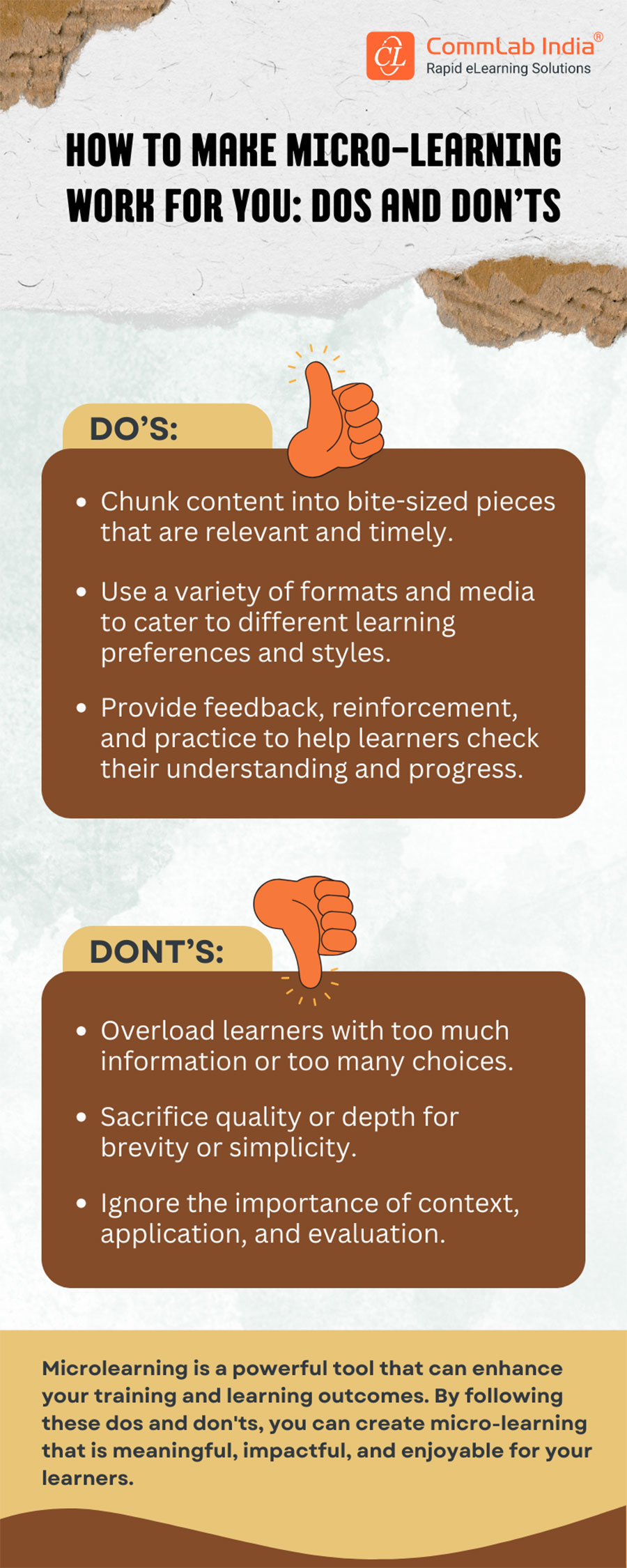 Microlearning Design: Dos and Don’ts to Keep an Eye on!