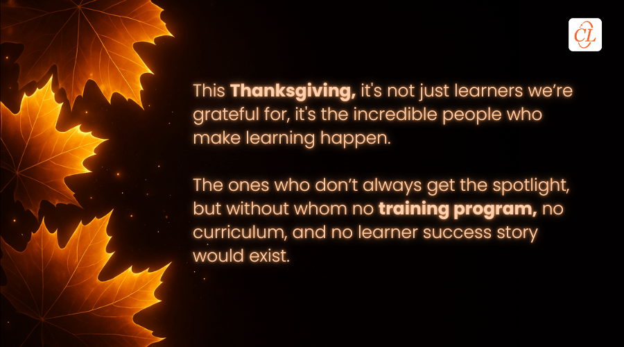 L&D Wins to Be Thankful For this Thanksgiving