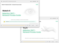 Simulation-based eLearning Curriculum for Software Training