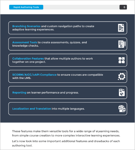 Rapid eLearning Authoring Tools – A Training Manager’s Guide