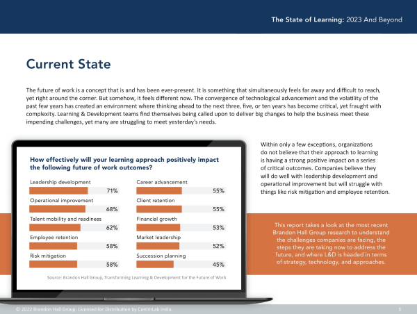 The State of Learning: Ready for the Unstoppable Evolution?