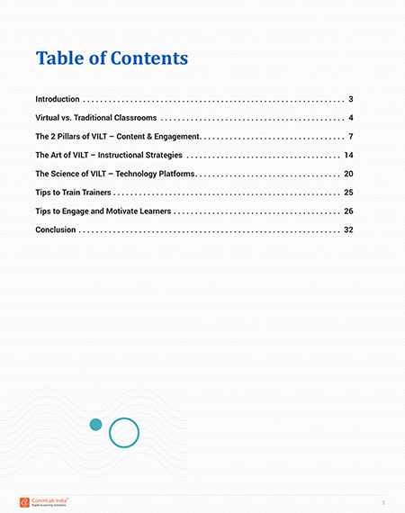 VILT 101: Beginners Hand Book