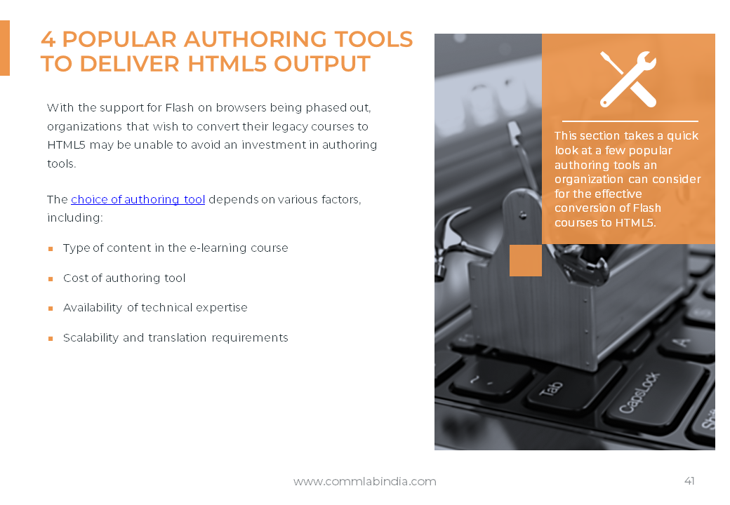 From Flash to HTML5: Making the Leap in eLearning Conversion