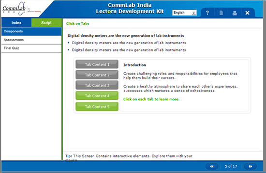Flash to HTML5 Conversion Using the Authoring Tool Lectora