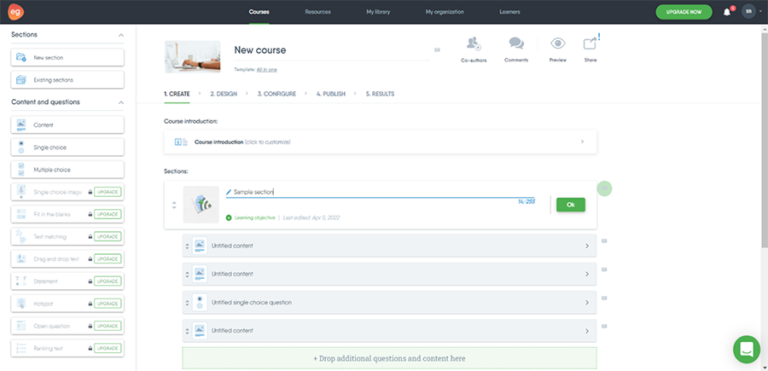 Easygenerator: For Easy Course Development
