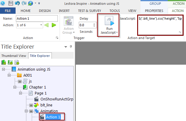 How to Integrate JavaScript with Lectora Inspire