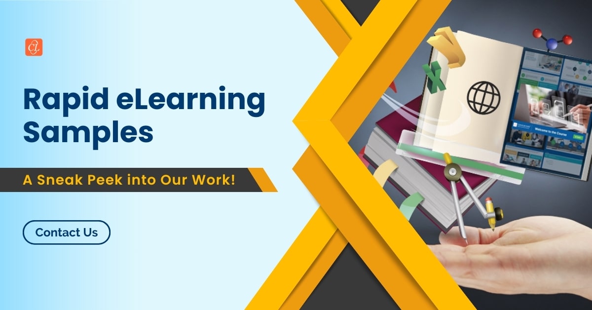 eLearning Samples - According to Your Training Needs