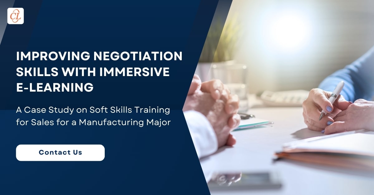 Immersive eLearning: Revolutionize Negotiation Training