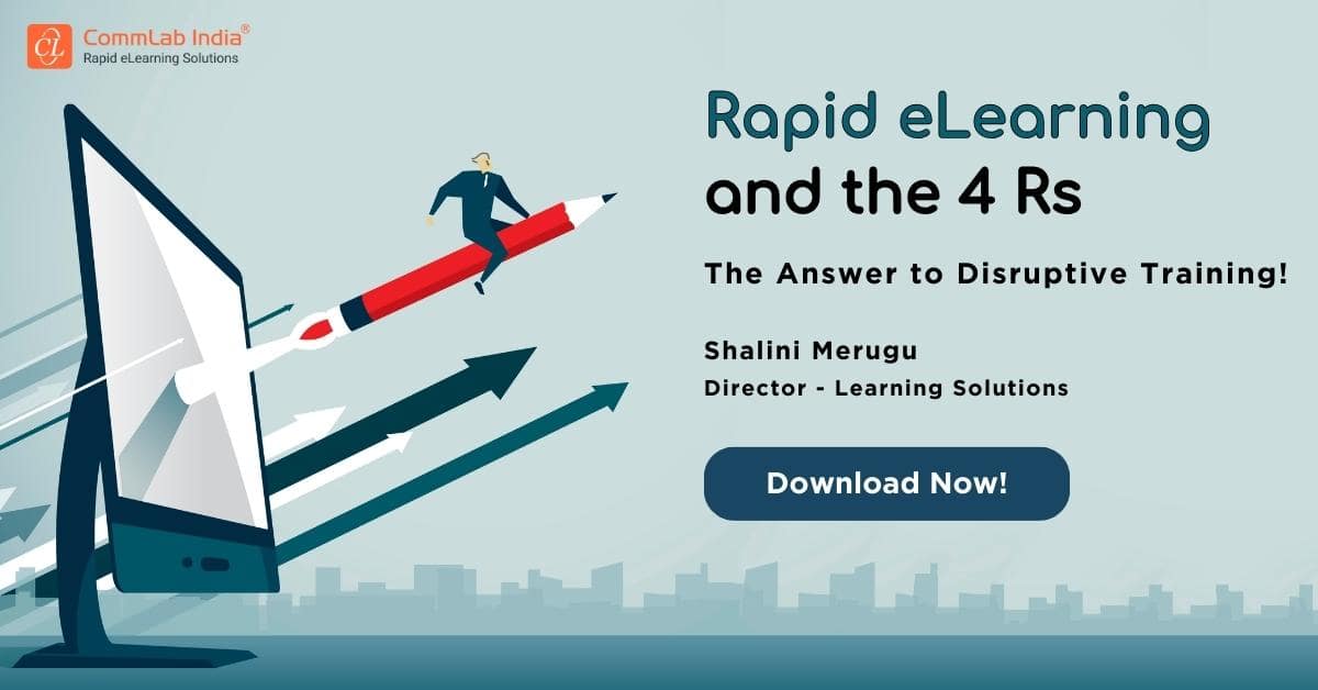 Rapid eLearning and the 4 Rs for Effective Corporate Training